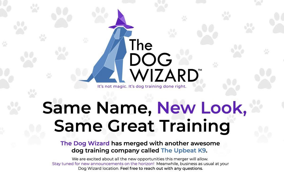 The Dog Wizard, The Upbeat K9™ merge, form 3rd largest U.S. dog ...